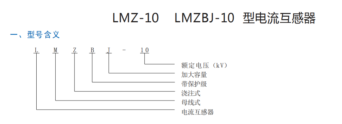 LMZ-10 LMZBJ-10型电流互感器_互感器专业制造商